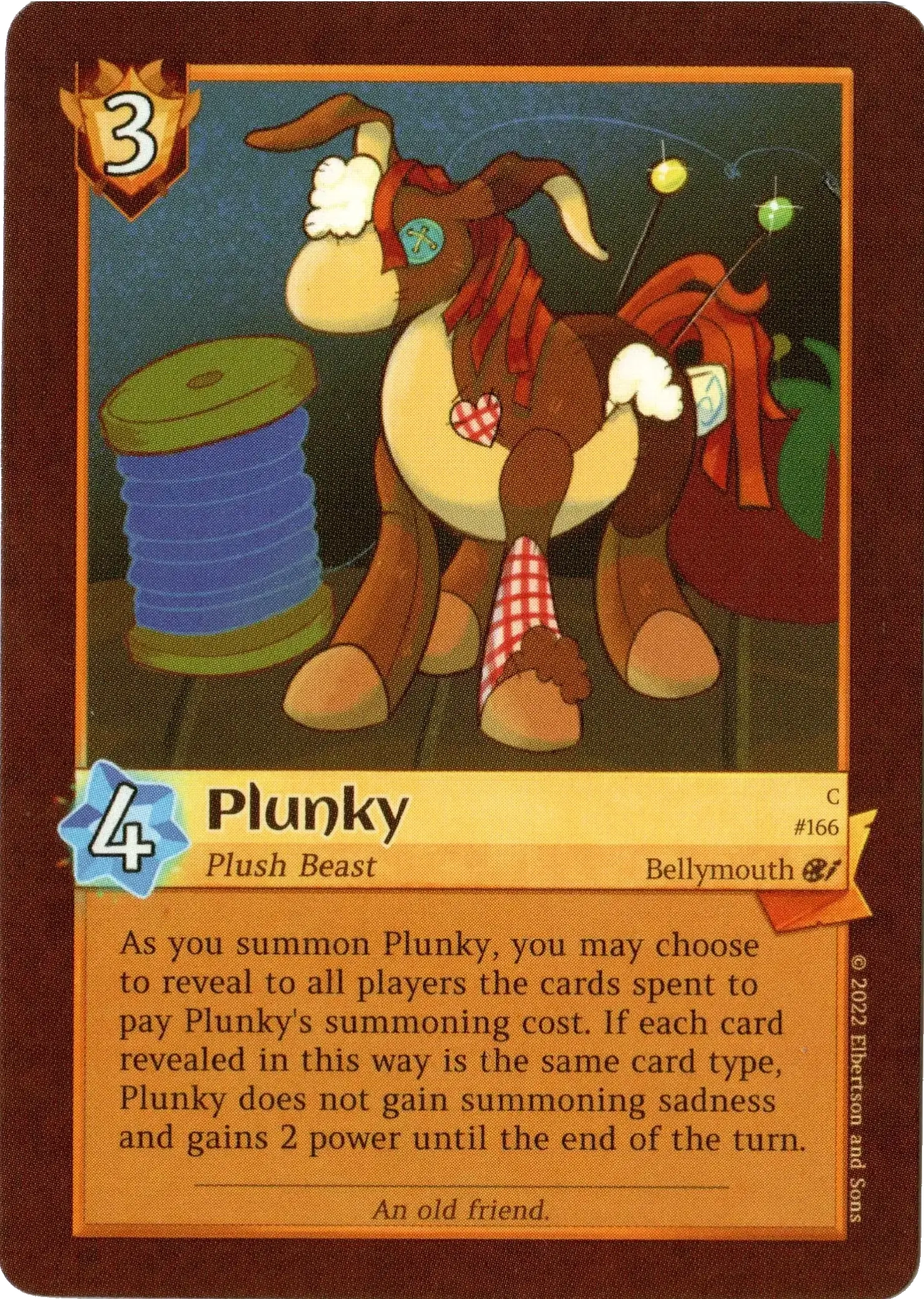 Plunky | Grotto Beasts Card Database